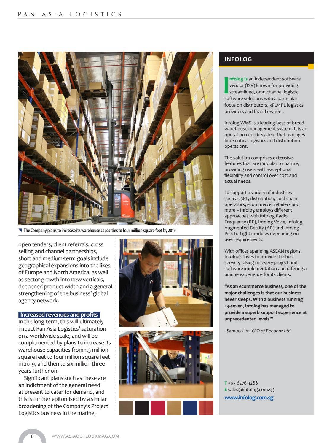 PAN ASIA LOGISTICS by Outlook Publishing - Issuu