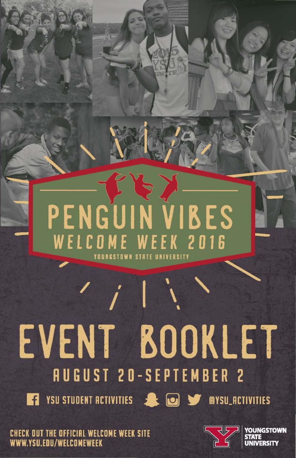 2016 Welcome Week Book by Youngstown State University - Issuu