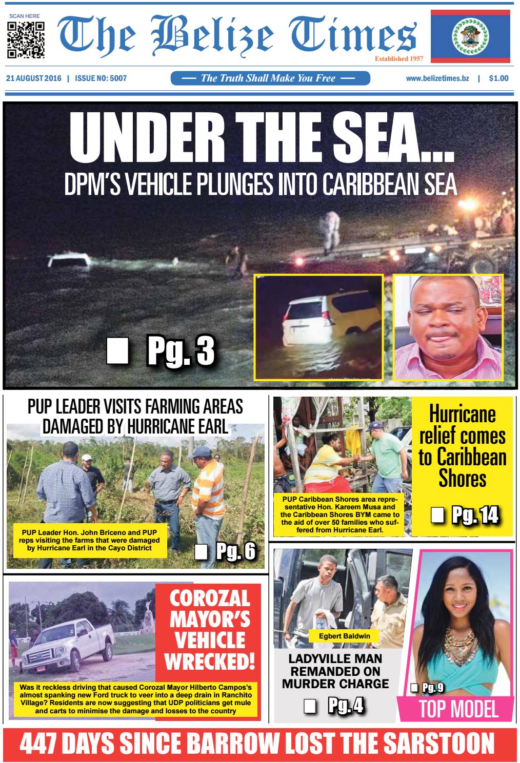 Belize Times August 21, 2016 by Belize Times Press - Issuu