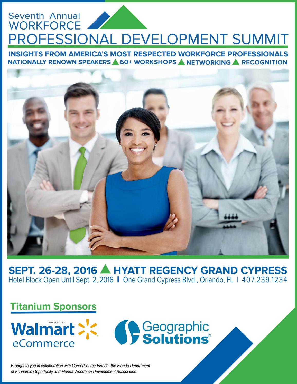 Florida Workforce Professional Development Summit 2016 - Speakers ...