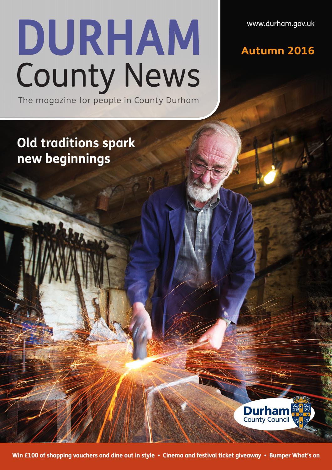 DCC Durham County News Autumn 2016 by DCC Design and Print - Issuu
