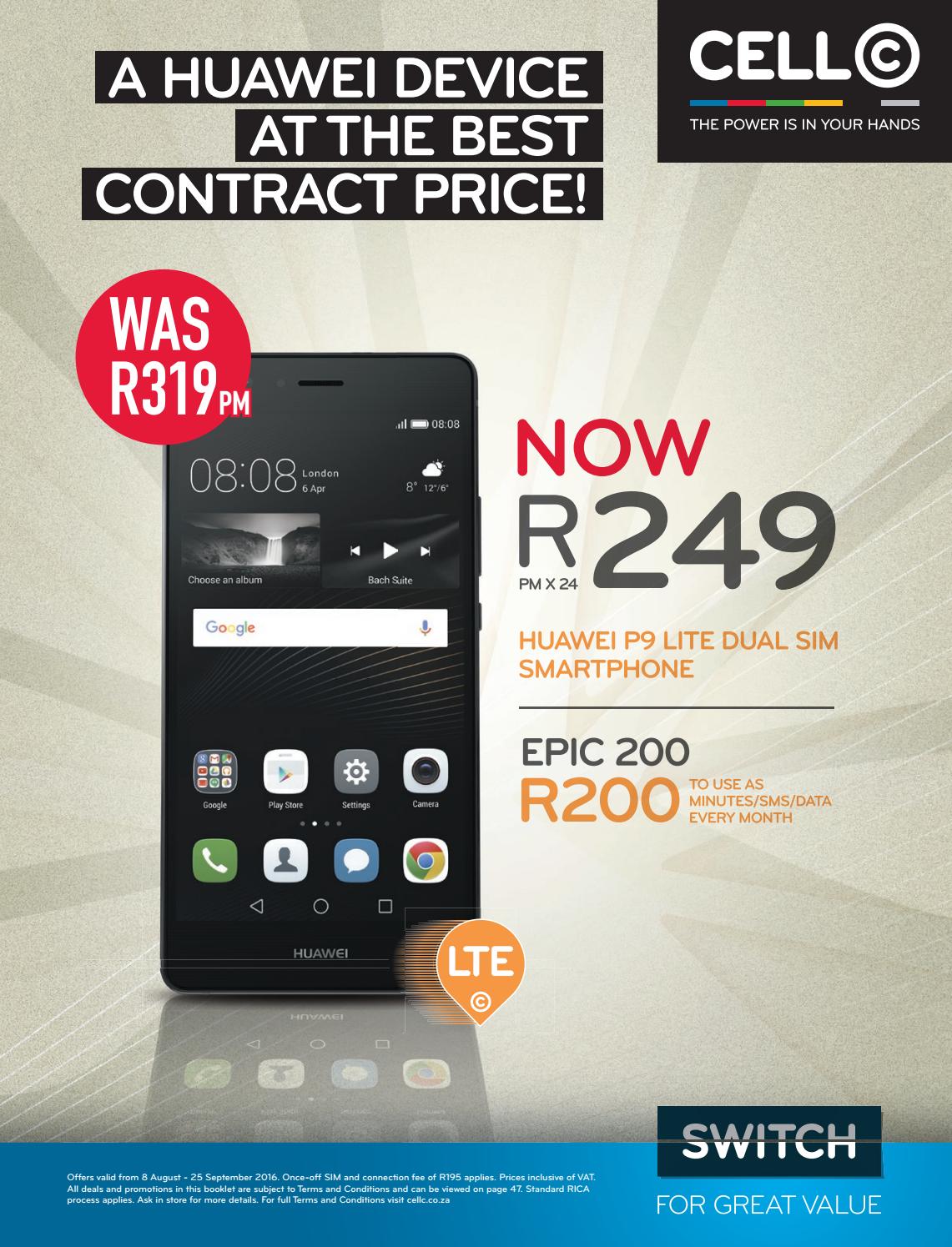 Cell C Franchise Booklet Aug-Sept 2016 Premium by Cell C South Africa ...