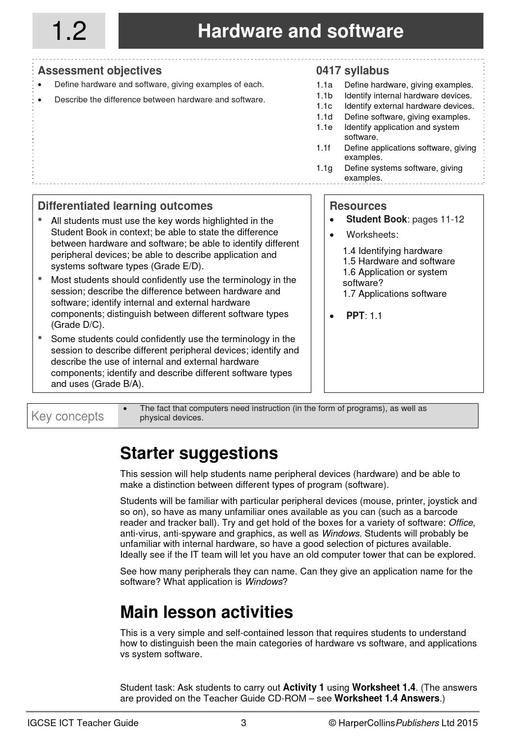 Cambridge IGCSE ICT Teacher Guide by Collins - Issuu