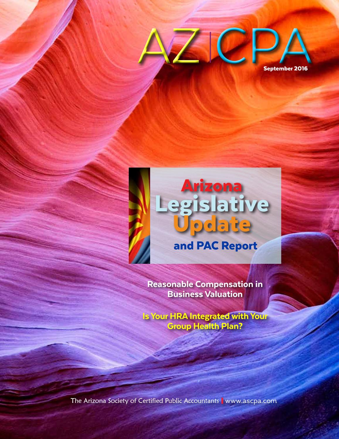 AZ CPA Sept. 2016 by ASCPA - Issuu