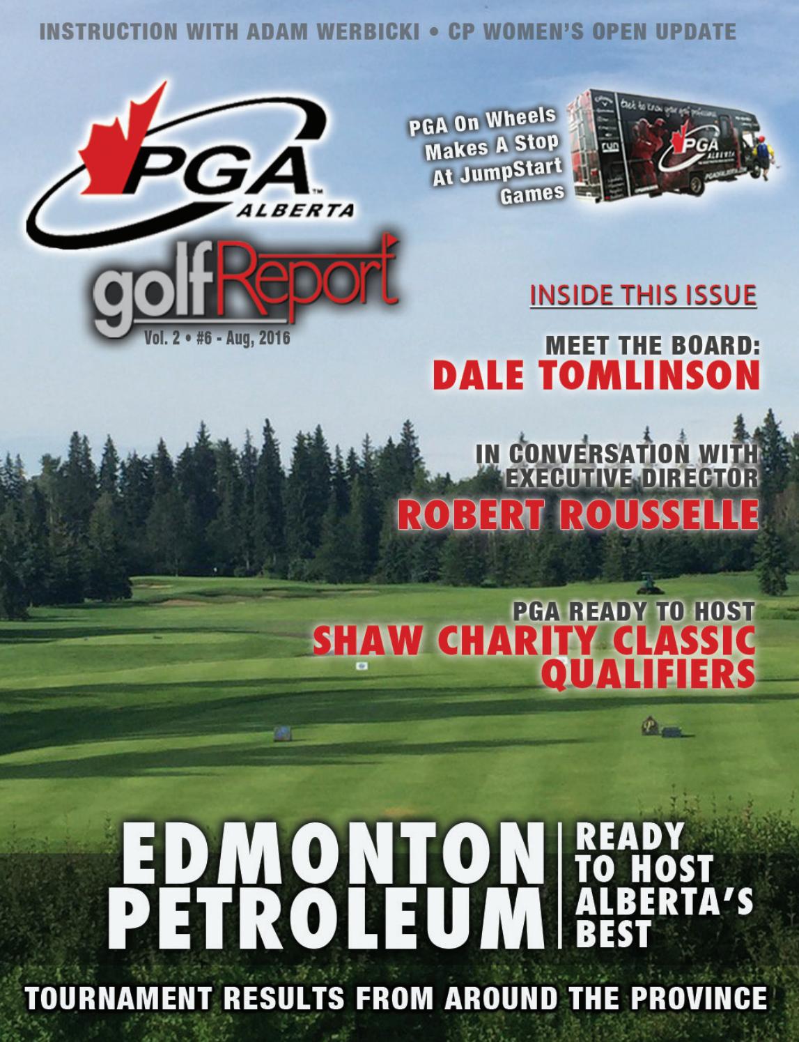 PGA of AB Golf Report - August Issue by Inside Golf Inc. - Issuu