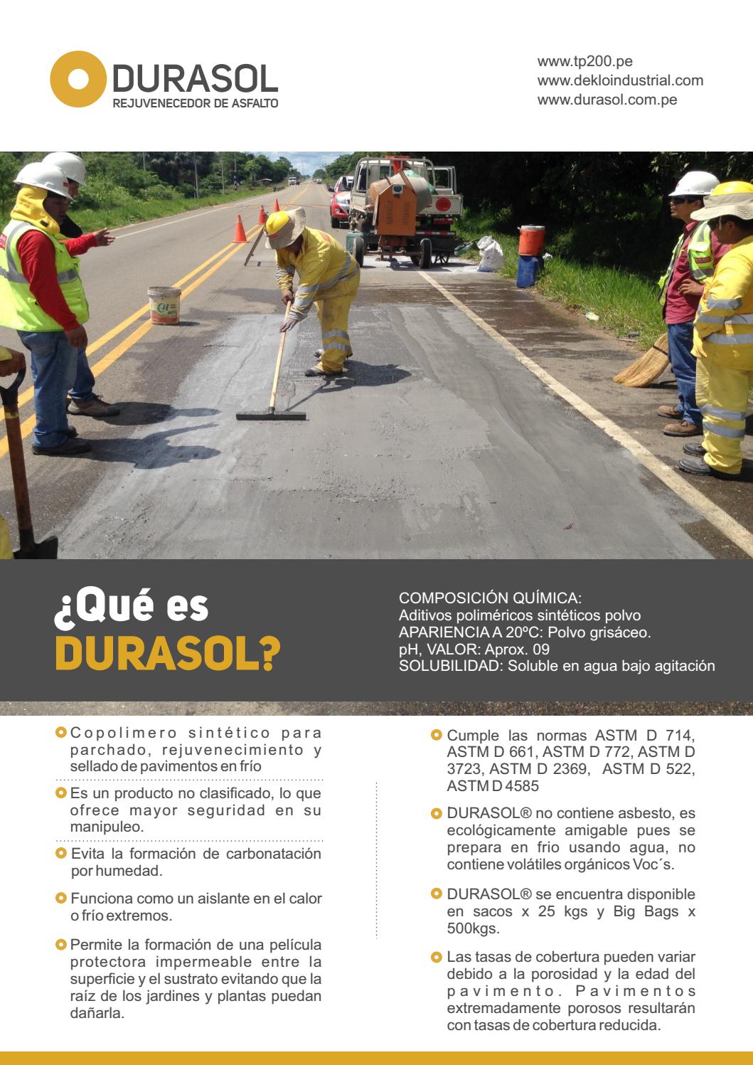 Durasol brochure by GRÁFICA X - Issuu