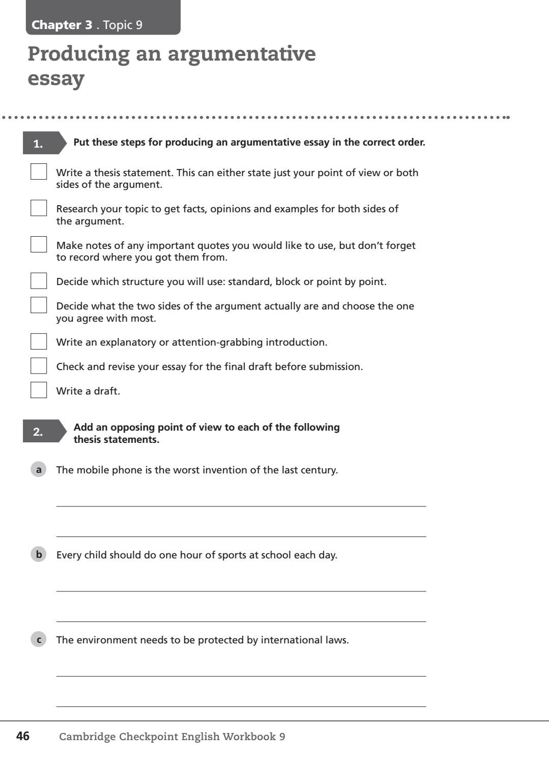 Cambridge Checkpoint English Stage 9: Workbook by Collins - Issuu