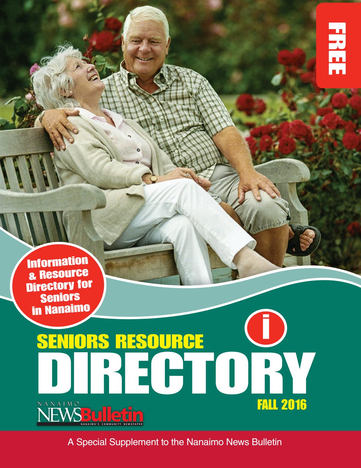 Special Features - Nanaim Seniors Resource Directory Fall 2016 by Black ...