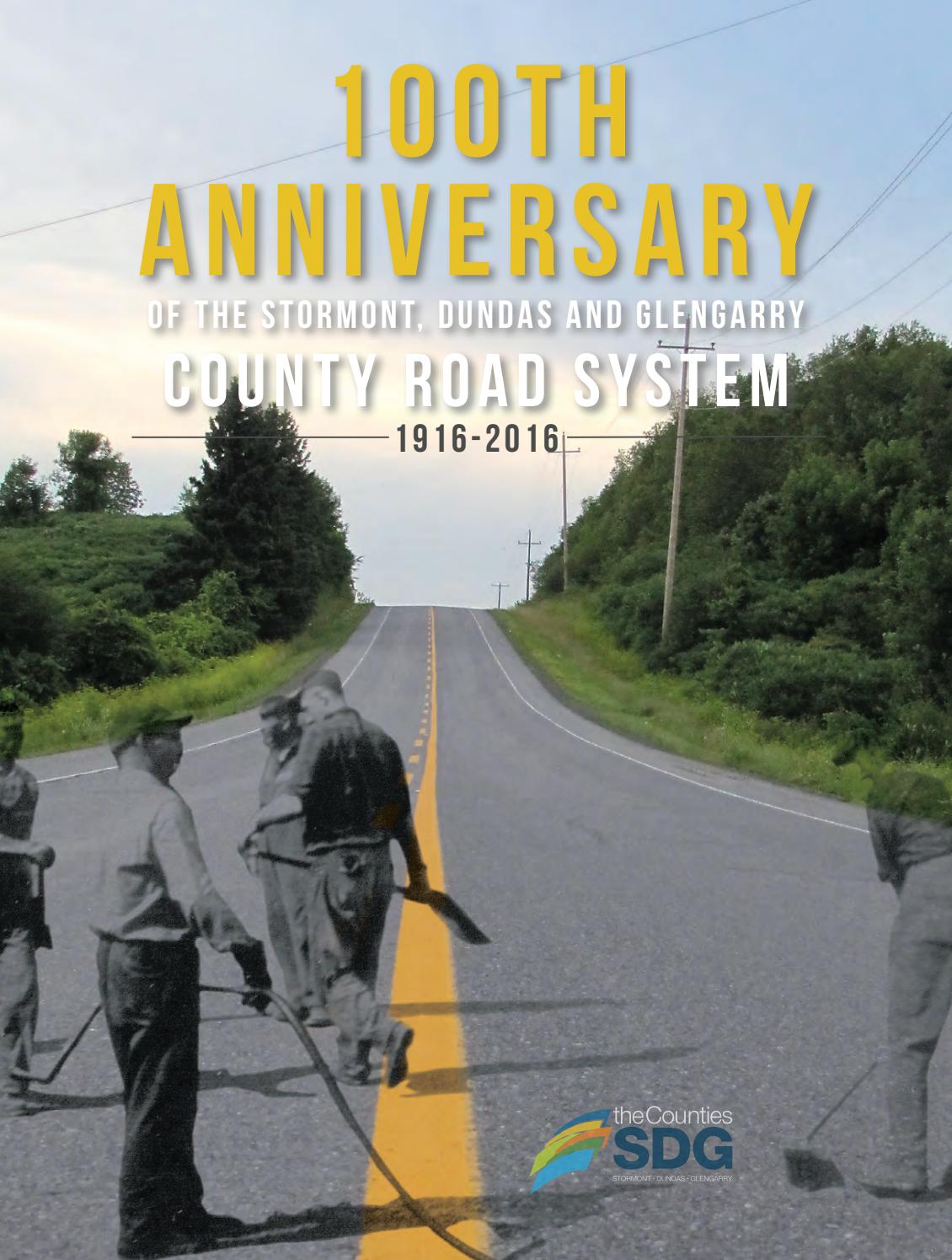100th Anniversary SDG County Road Network by Cornwall Seaway News - Issuu