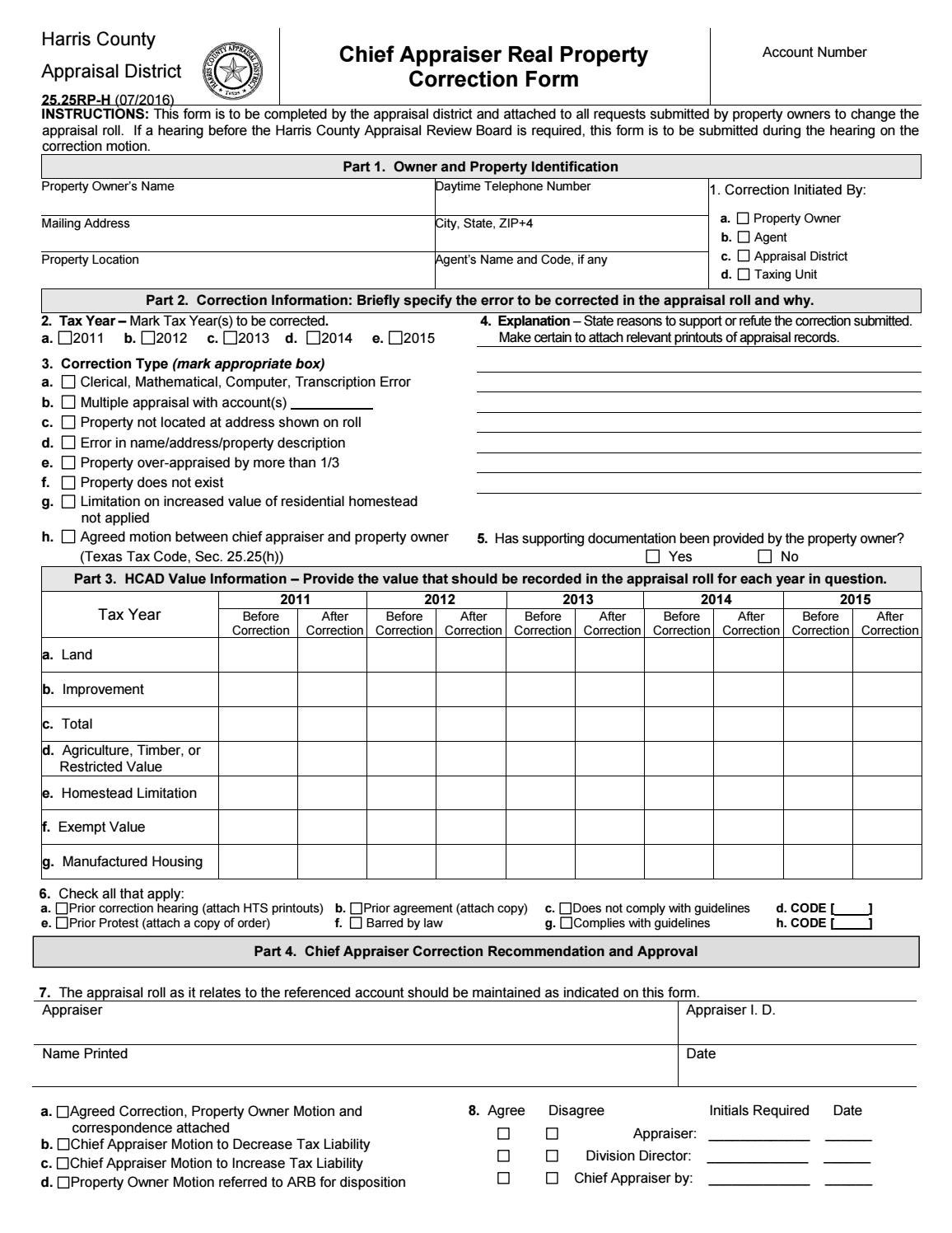 Hcadpropertycorrectionform by oconnorassociate - Issuu