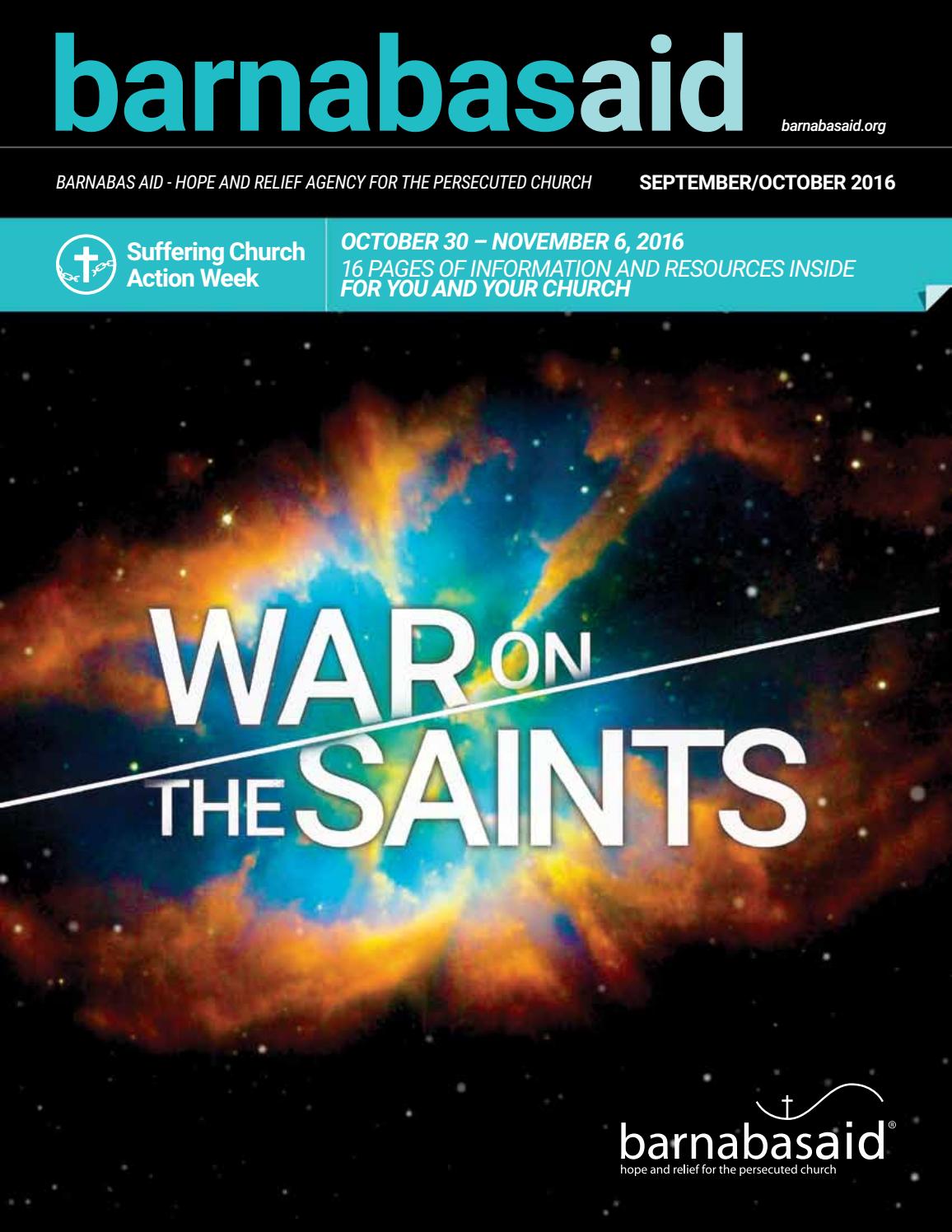 Barnabas aid September October 2016 USA by Barnabas Fund - Issuu