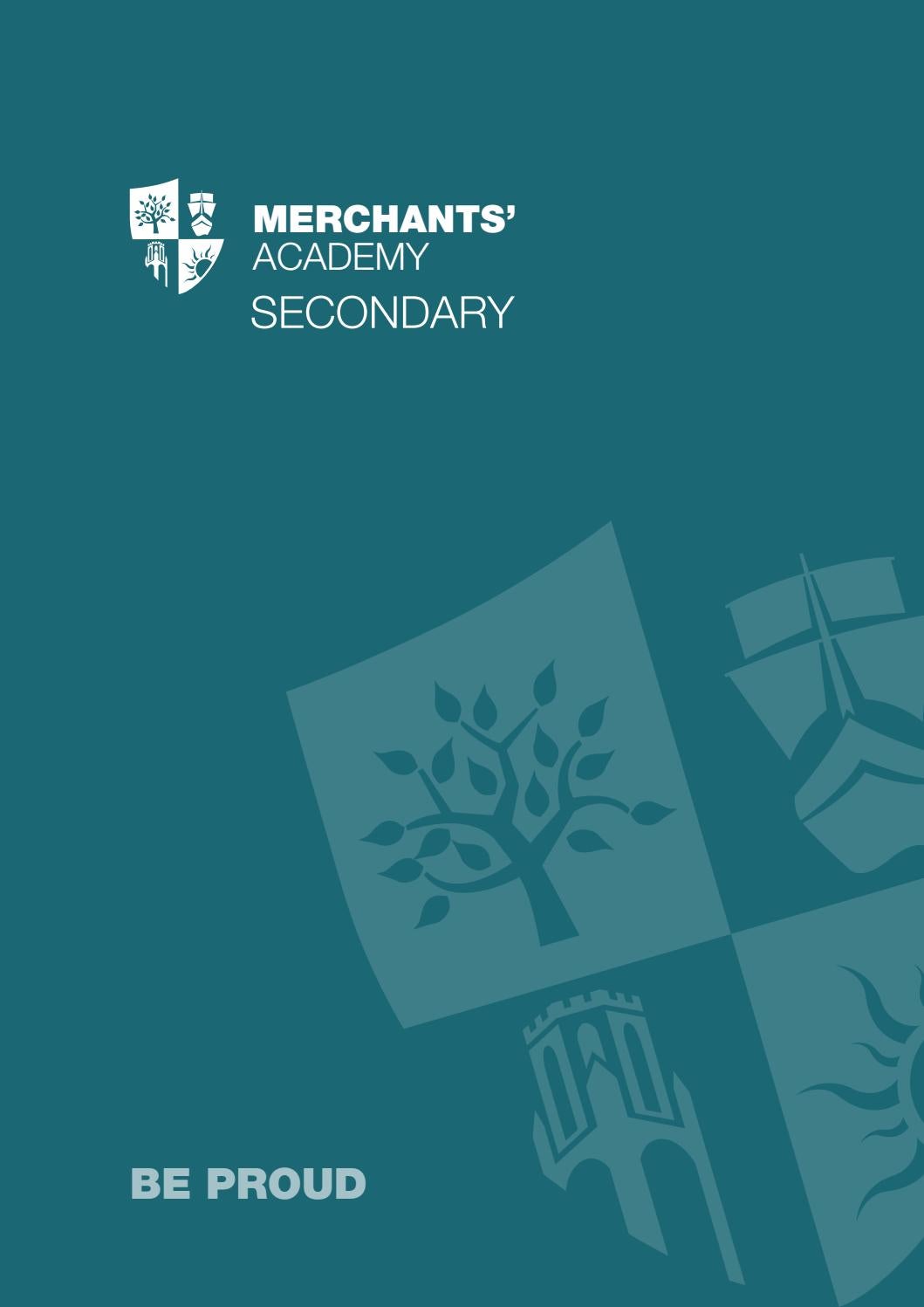 Merchants' Academy Secondary Prospectus by Cleverbox UK Ltd - Issuu