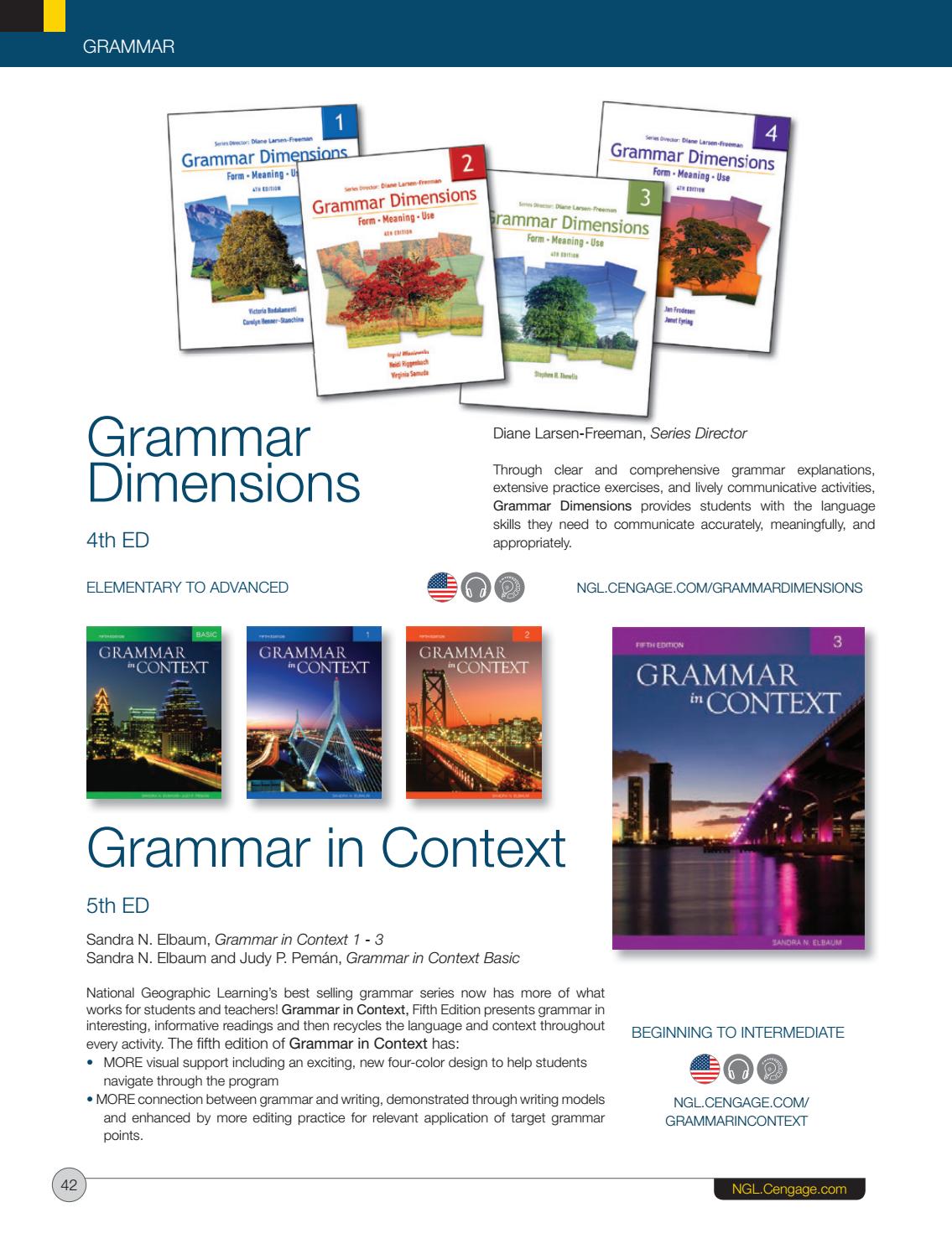 2017 catalogue - National Geographic Learning by Cengage Brasil - Issuu