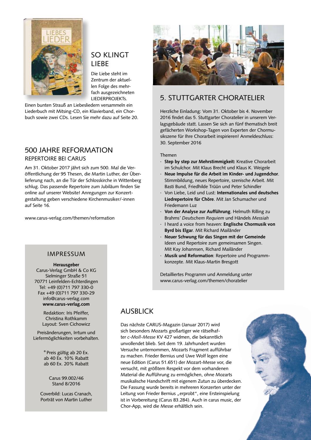 CARUS Magazin 2016-2 by Carus-Verlag GmbH & Co KG - Issuu