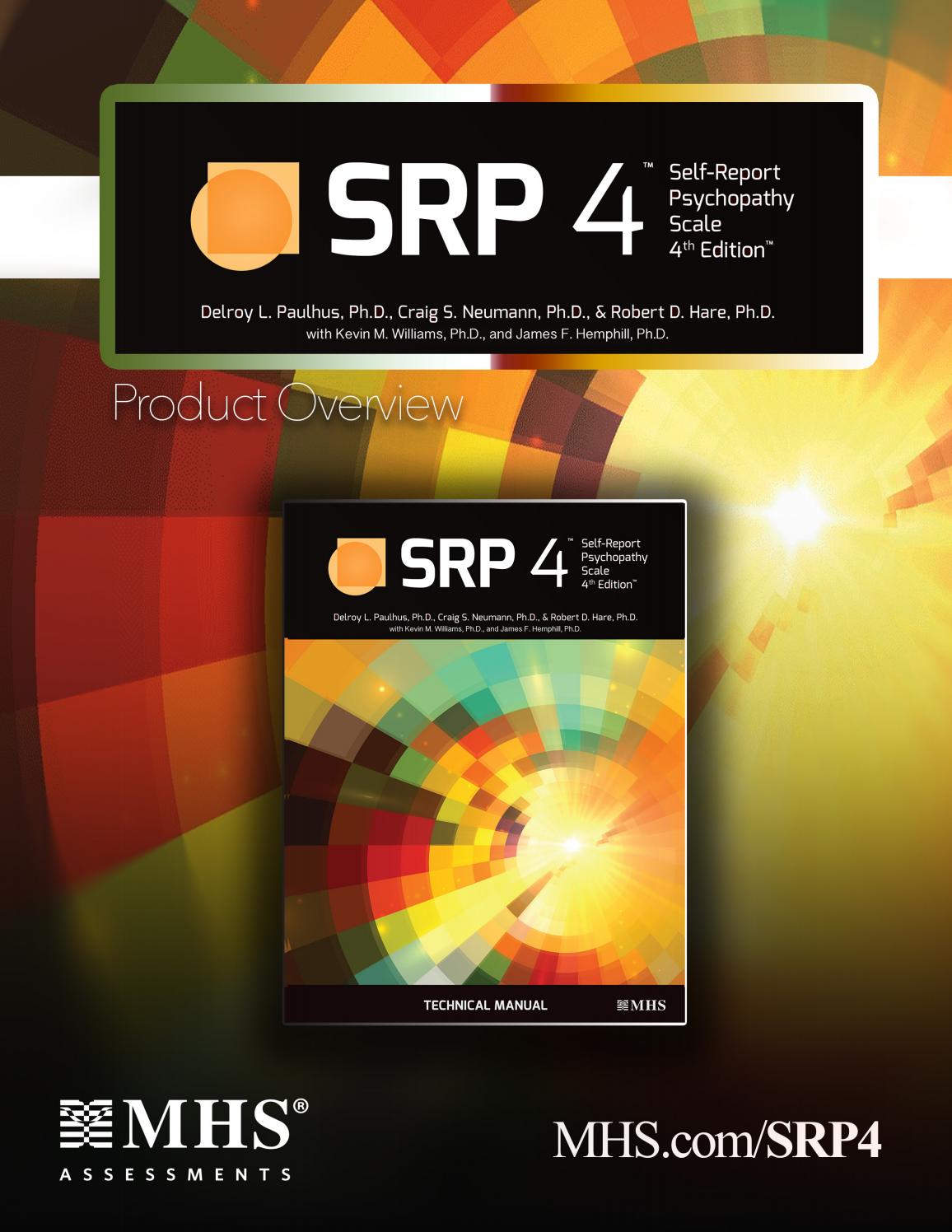 Srp 4 overview by MHS Assessments - Issuu
