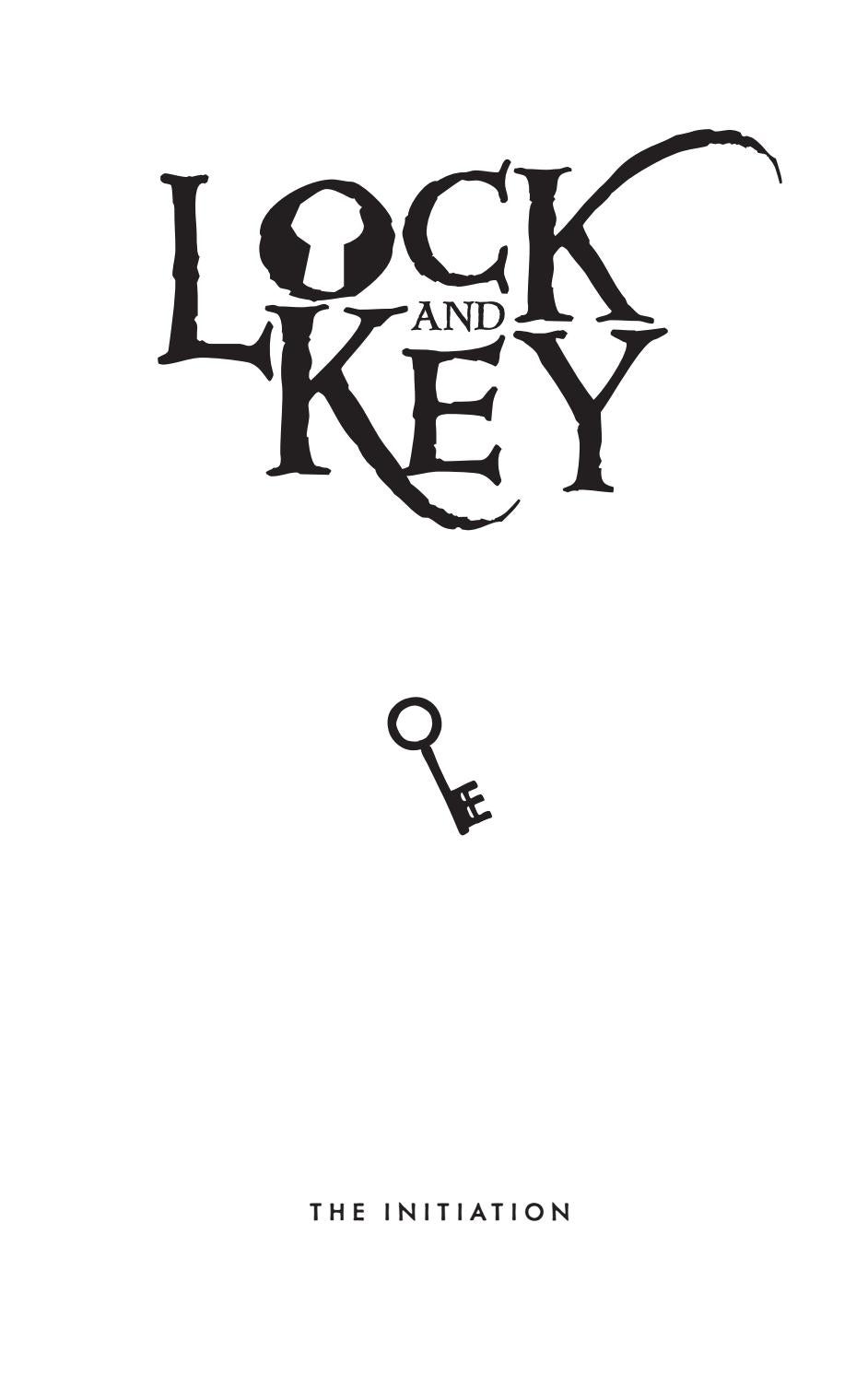 Lock and Key: The Initiation by Ridley Pearson by HarperCollins ...