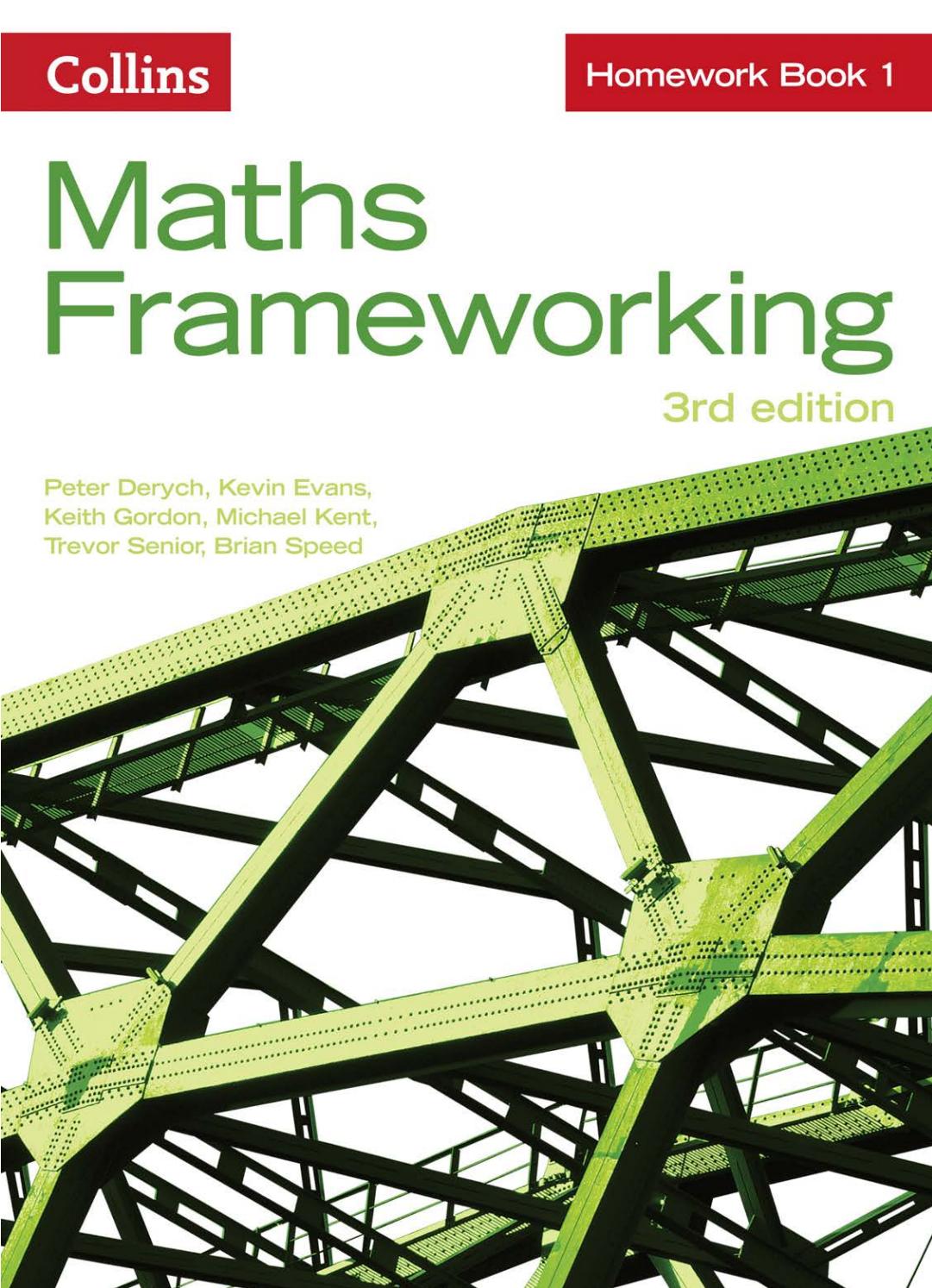 Maths Frameworking Homework book 1 by Collins - Issuu