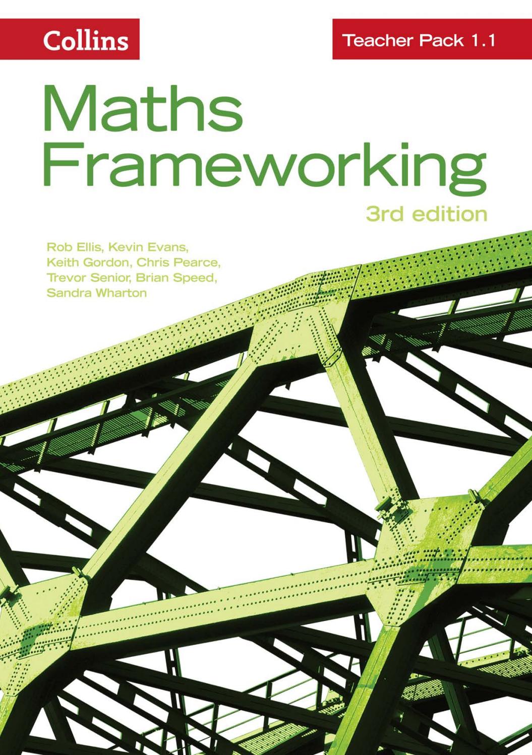 Maths Frameworking Teacher Pack 1.1 by Collins - Issuu