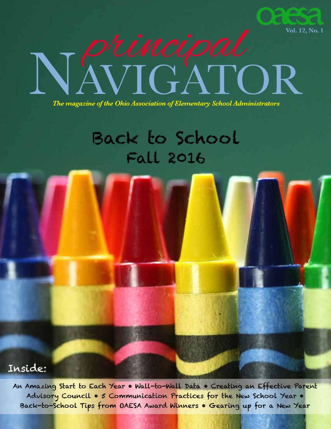 Fall Principal Navigator 2016 by OAESA - Issuu