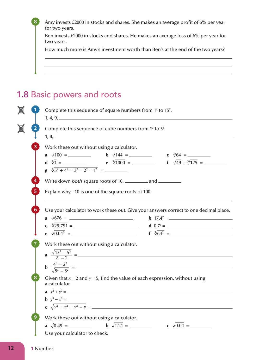 Maths GCSE Foundation Booster Workbook by Collins - Issuu