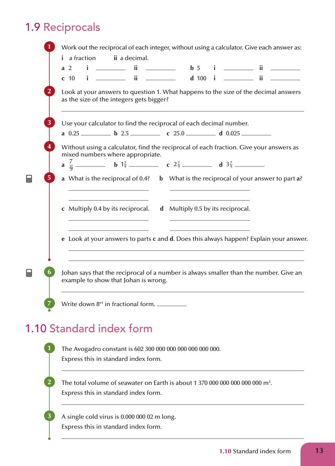 Maths GCSE Foundation Booster Workbook by Collins - Issuu