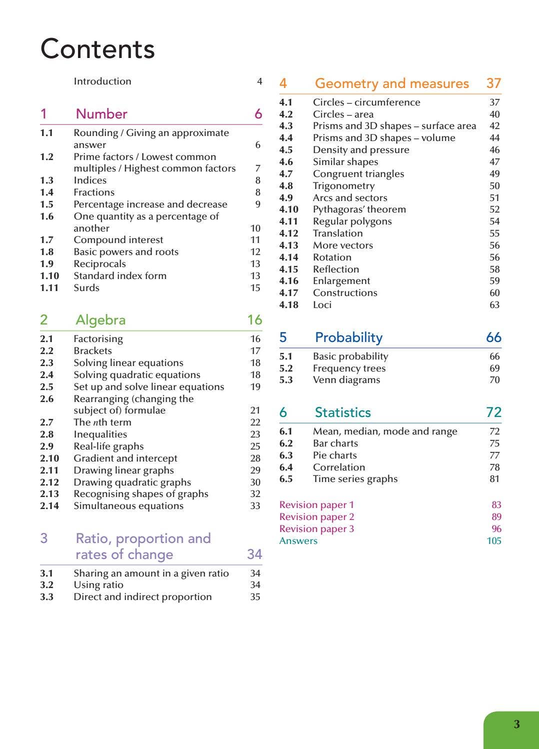 Maths GCSE Foundation Booster Workbook by Collins - Issuu