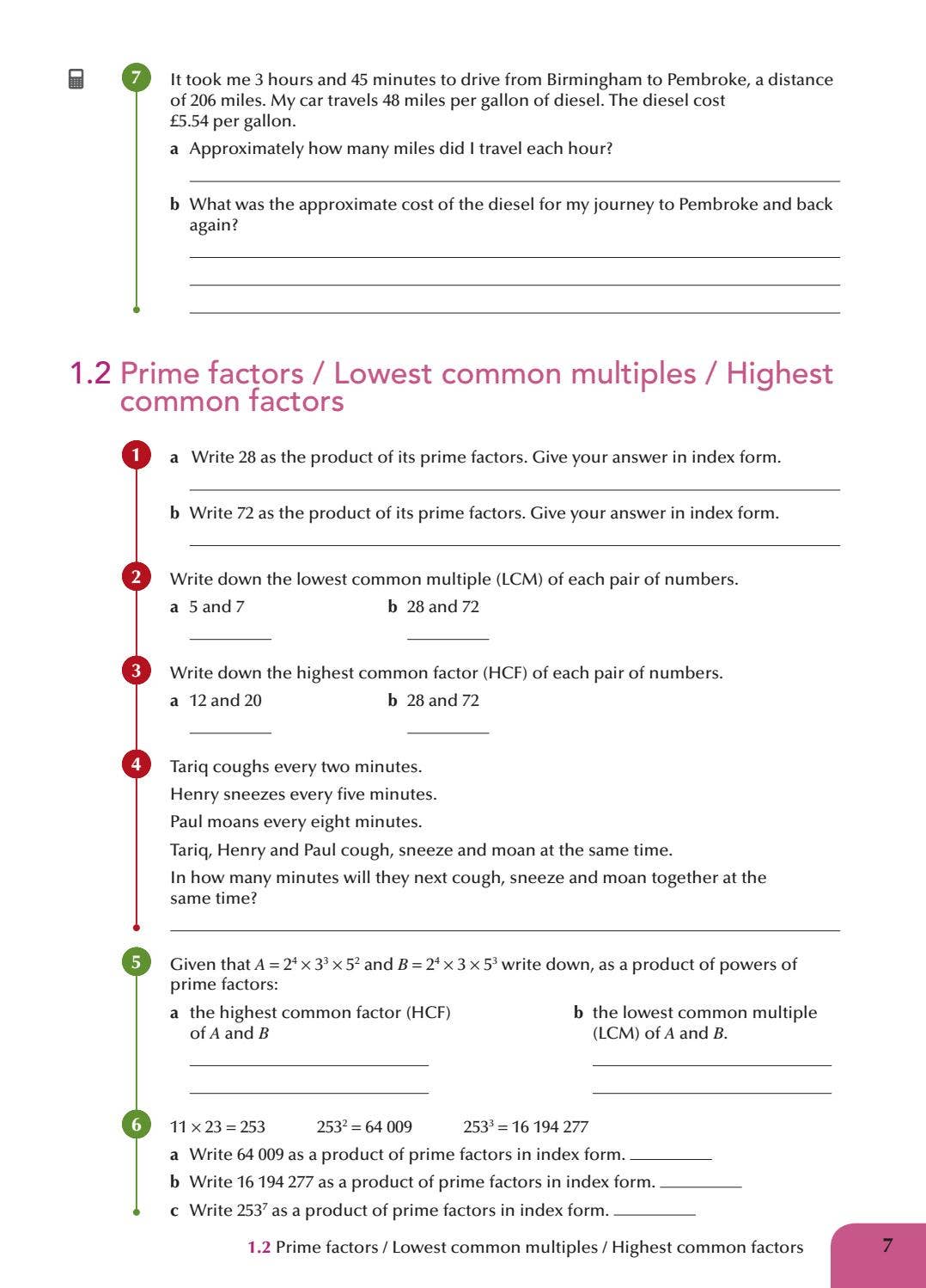 Maths GCSE Foundation Booster Workbook by Collins - Issuu