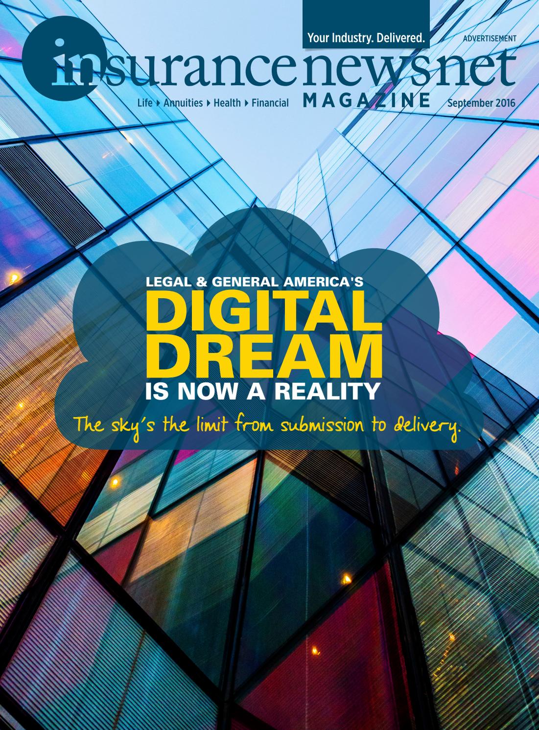 InsuranceNewsNet Magazine - September 2016 by InsuranceNewsNet - Issuu