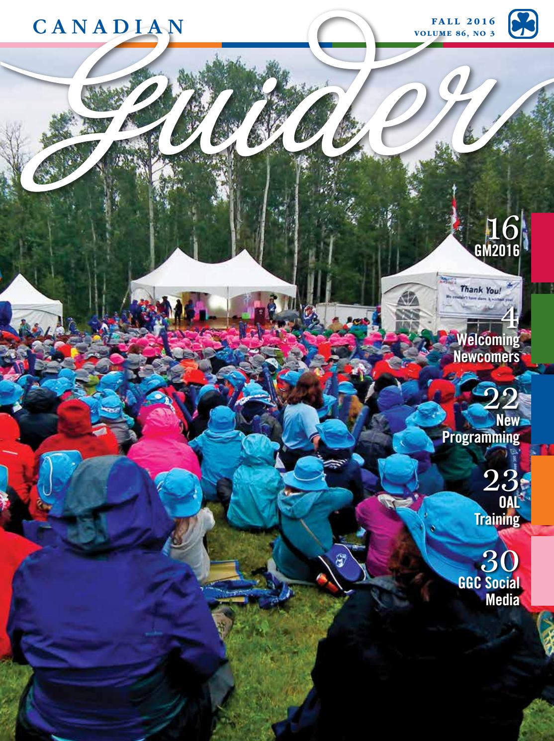 Canadian Guider Fall 2016 by Canadian Guider: Girl Guides of Canada ...
