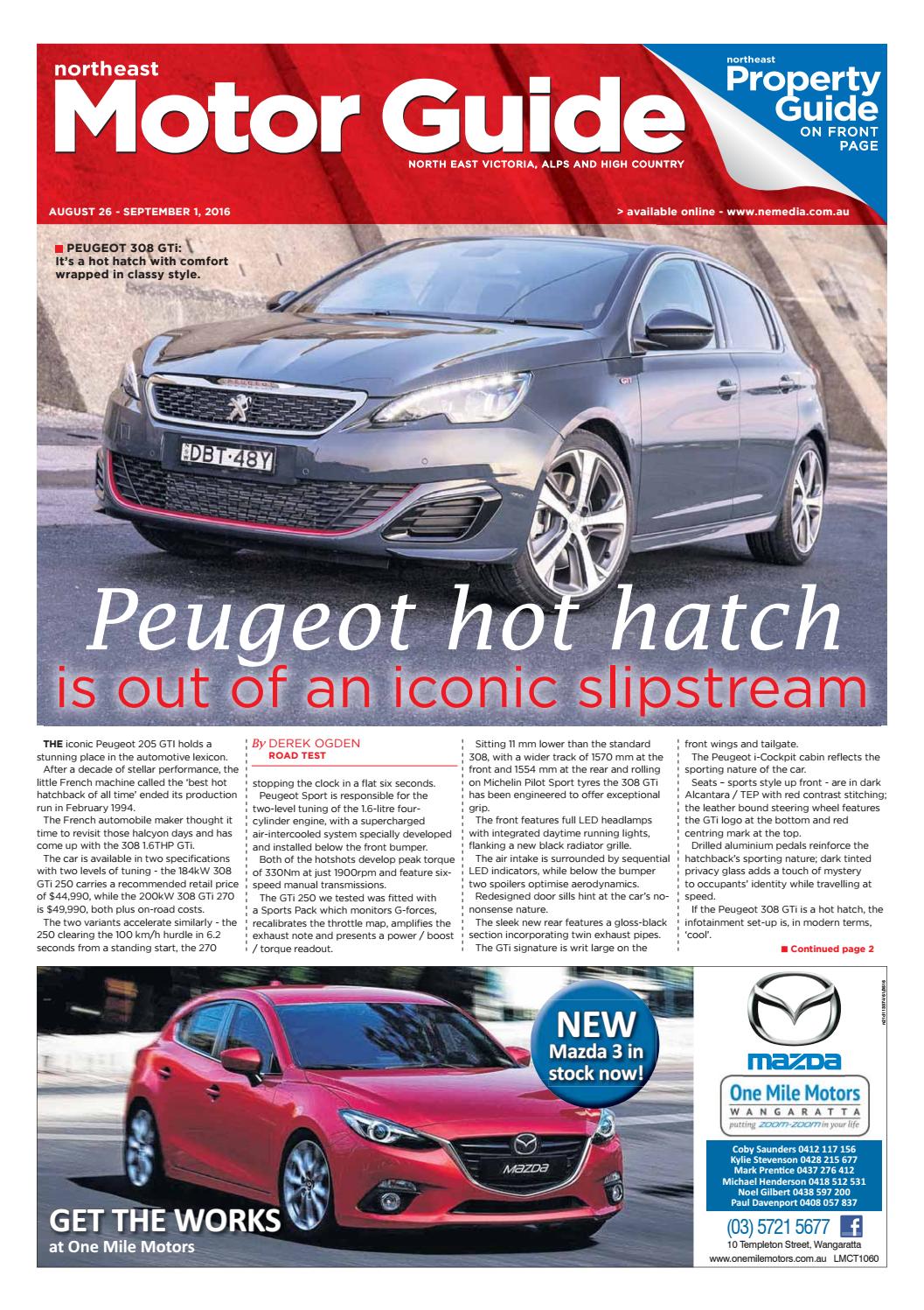 North East Motor Guide by Provincial Press Group - Issuu
