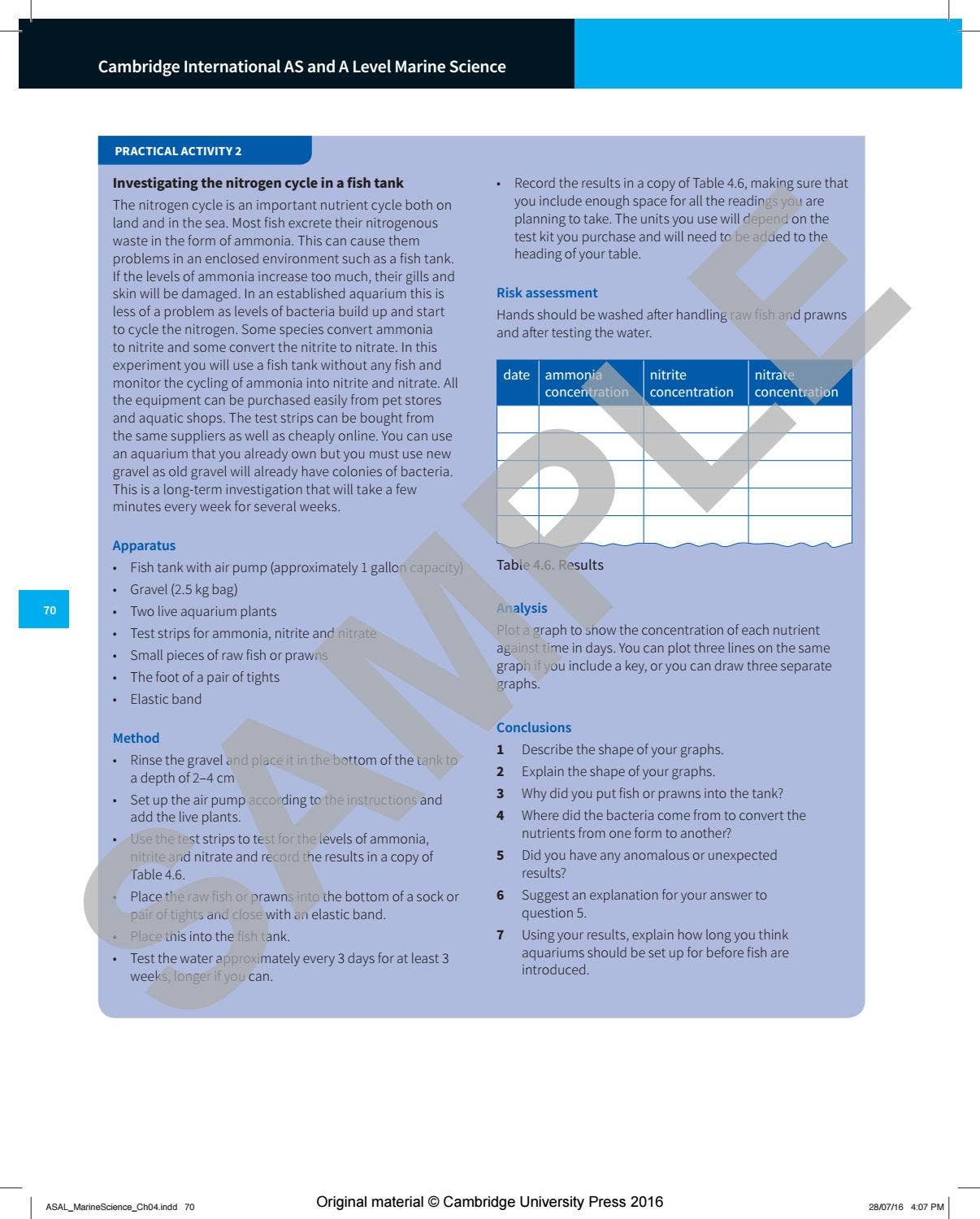 Preview Cambridge International AS and A Level Marine Science by ...