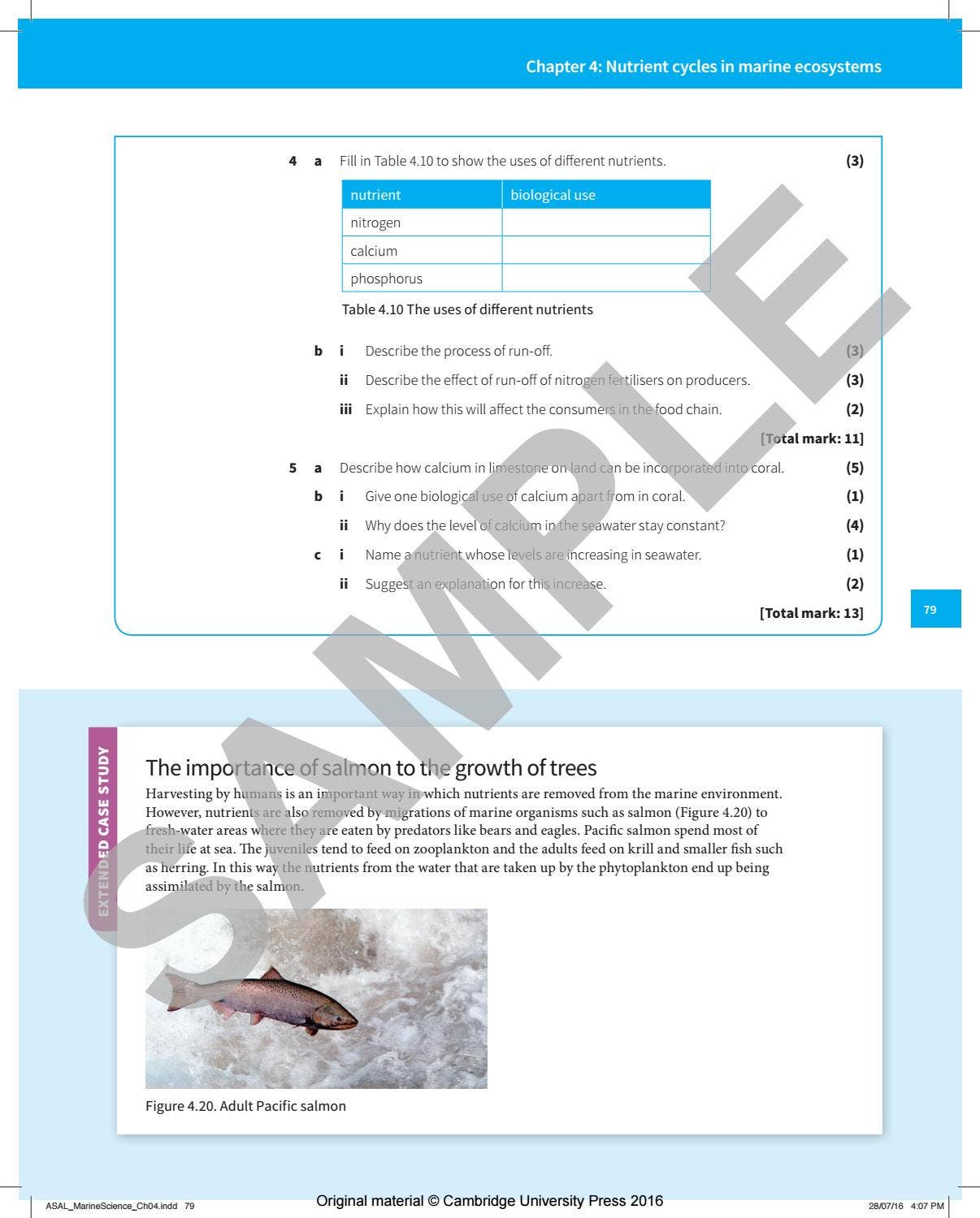 Preview Cambridge International AS and A Level Marine Science by ...
