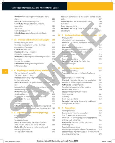 Preview Cambridge International AS and A Level Marine Science by ...