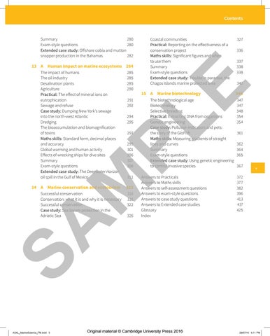 Preview Cambridge International AS and A Level Marine Science by ...