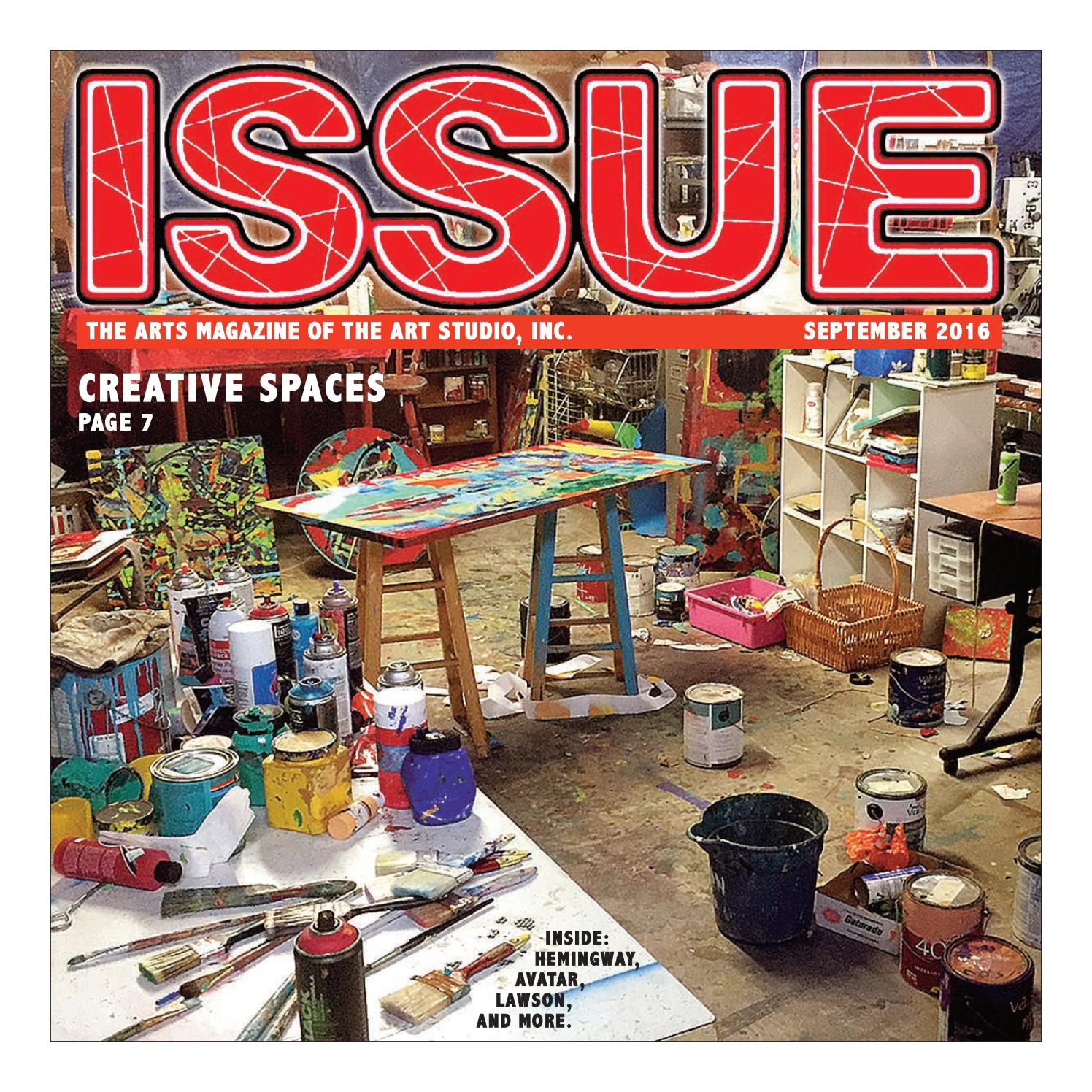 ISSUE September 2016 by The Art Studio, Inc. - Issuu