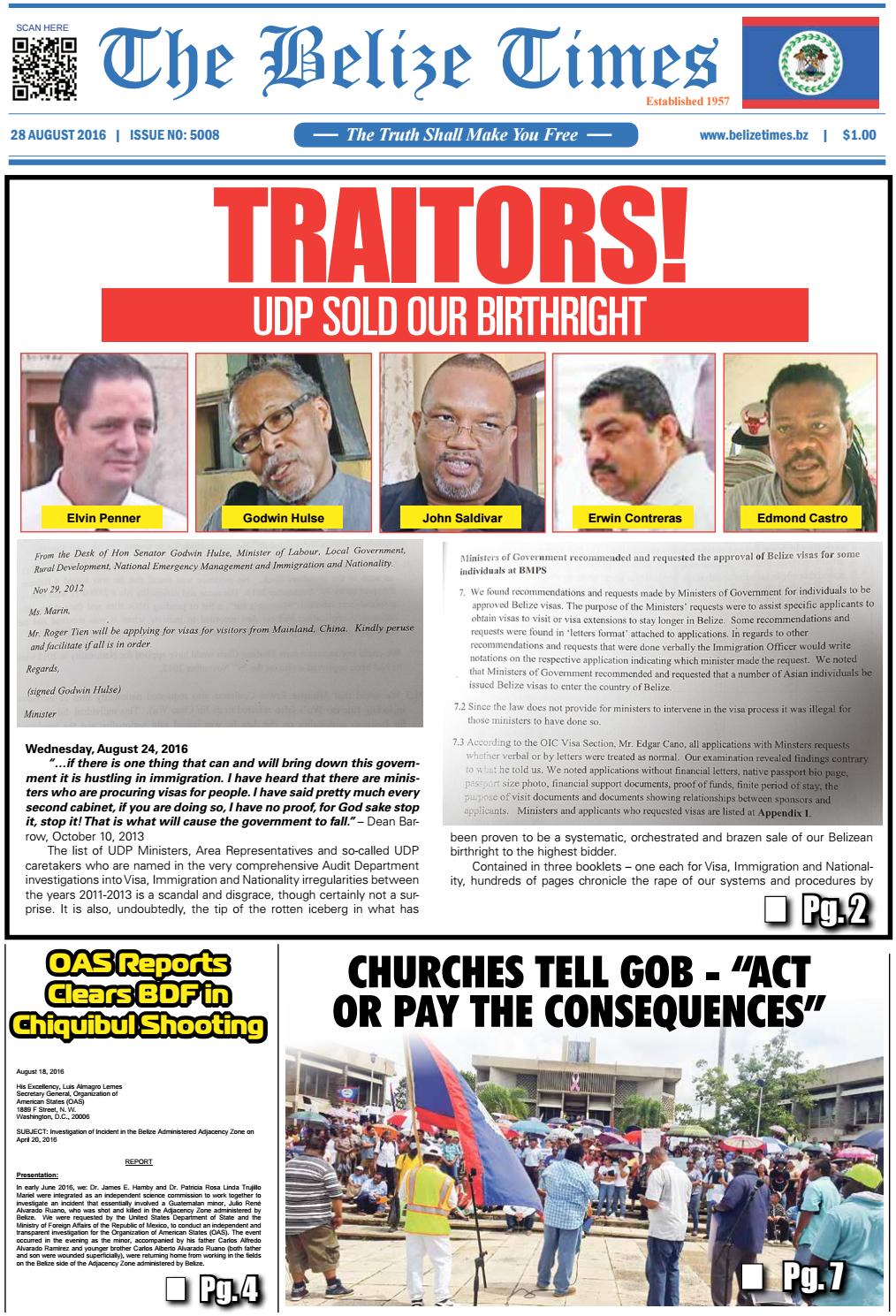 Belize Times August 28, 2016 by Belize Times Press - Issuu