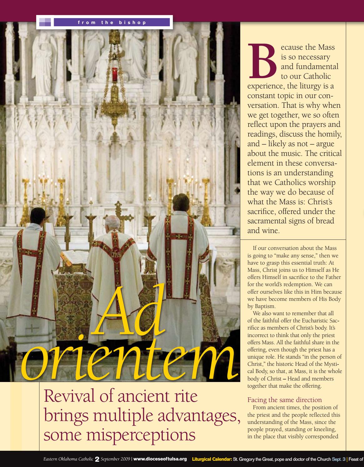 Ad orientem by Divine Mercy - Issuu