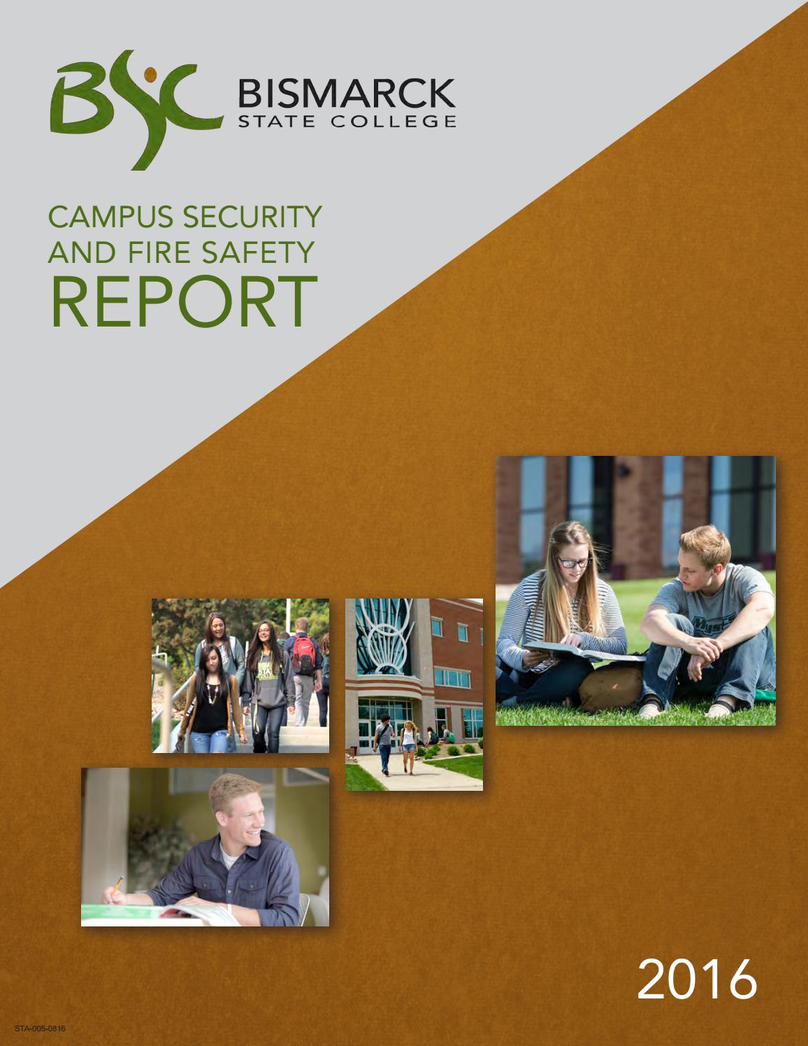 Campus Security and Fire Safety Report by Bismarck State College - Issuu