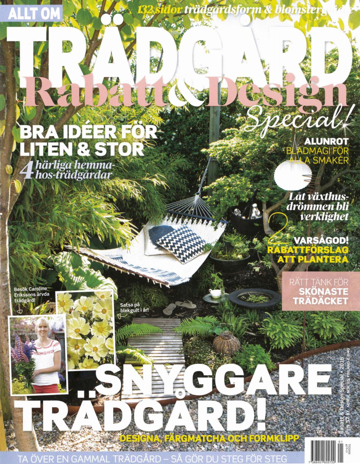 Trädgård Rabatt & Design by Copyvision - Issuu