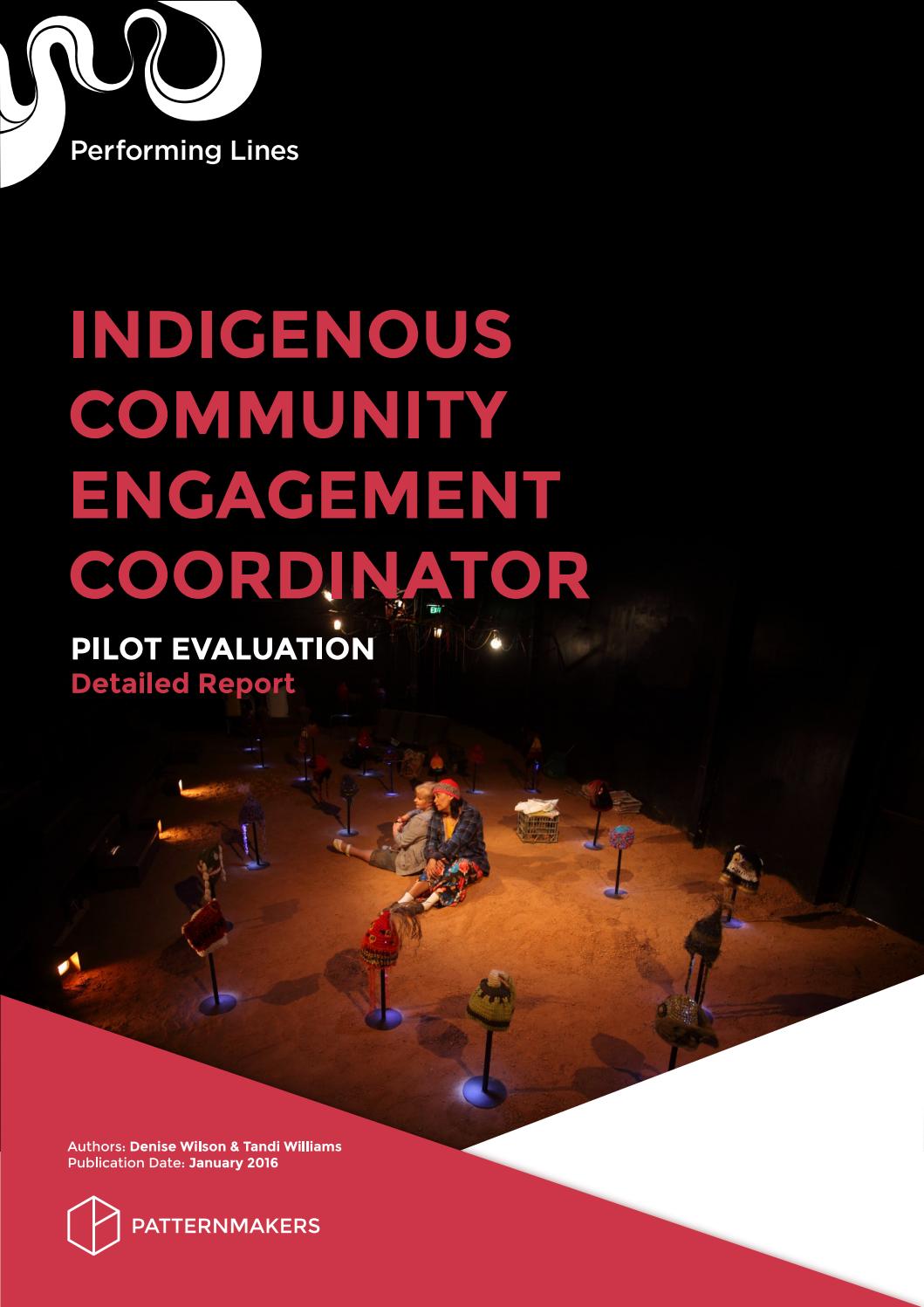 Indigenous Community Engagement | Pilot Evaluation Detailed Report by ...