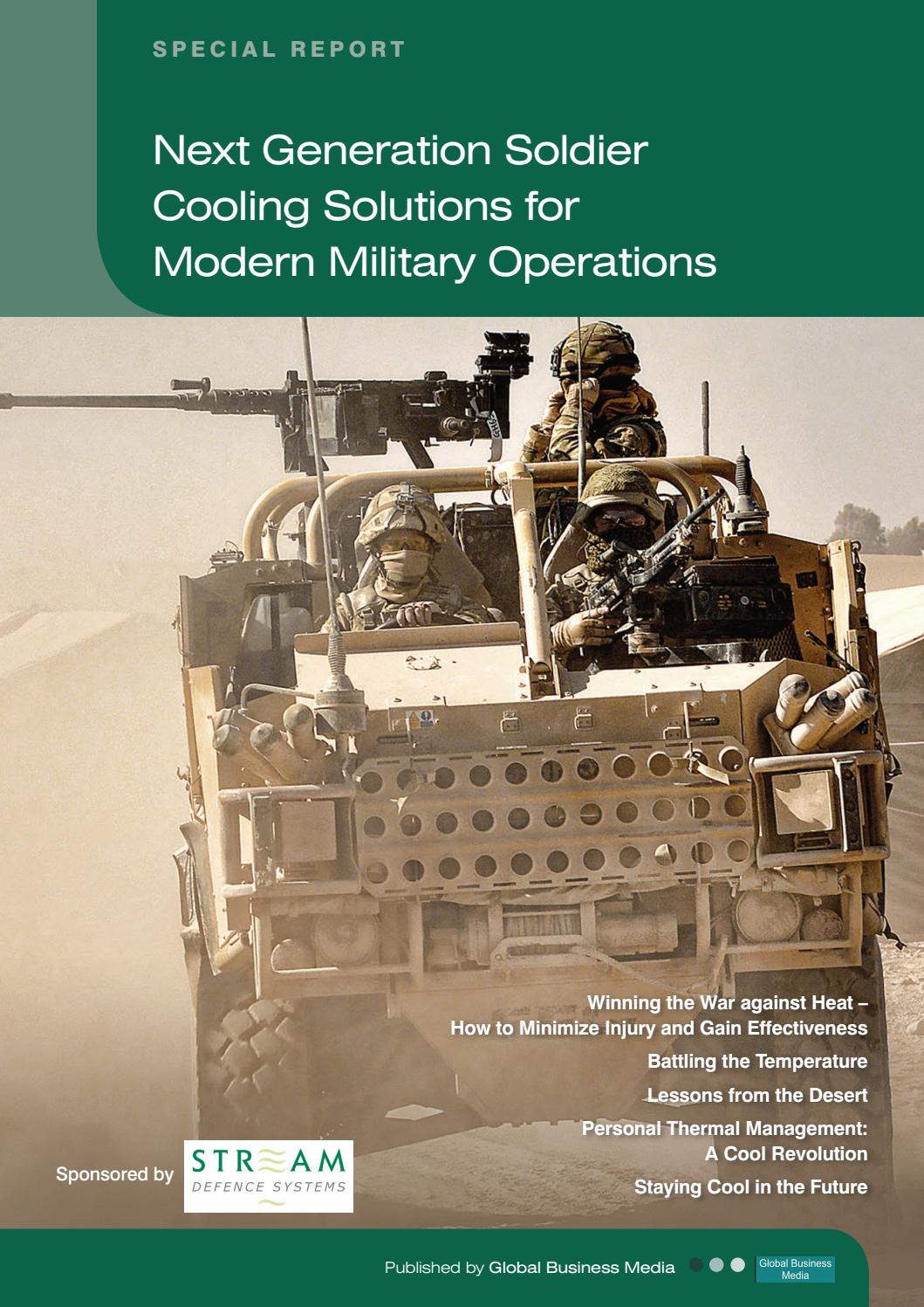 Defence Industry Reports – Next Generation Soldier Cooling Solutions ...