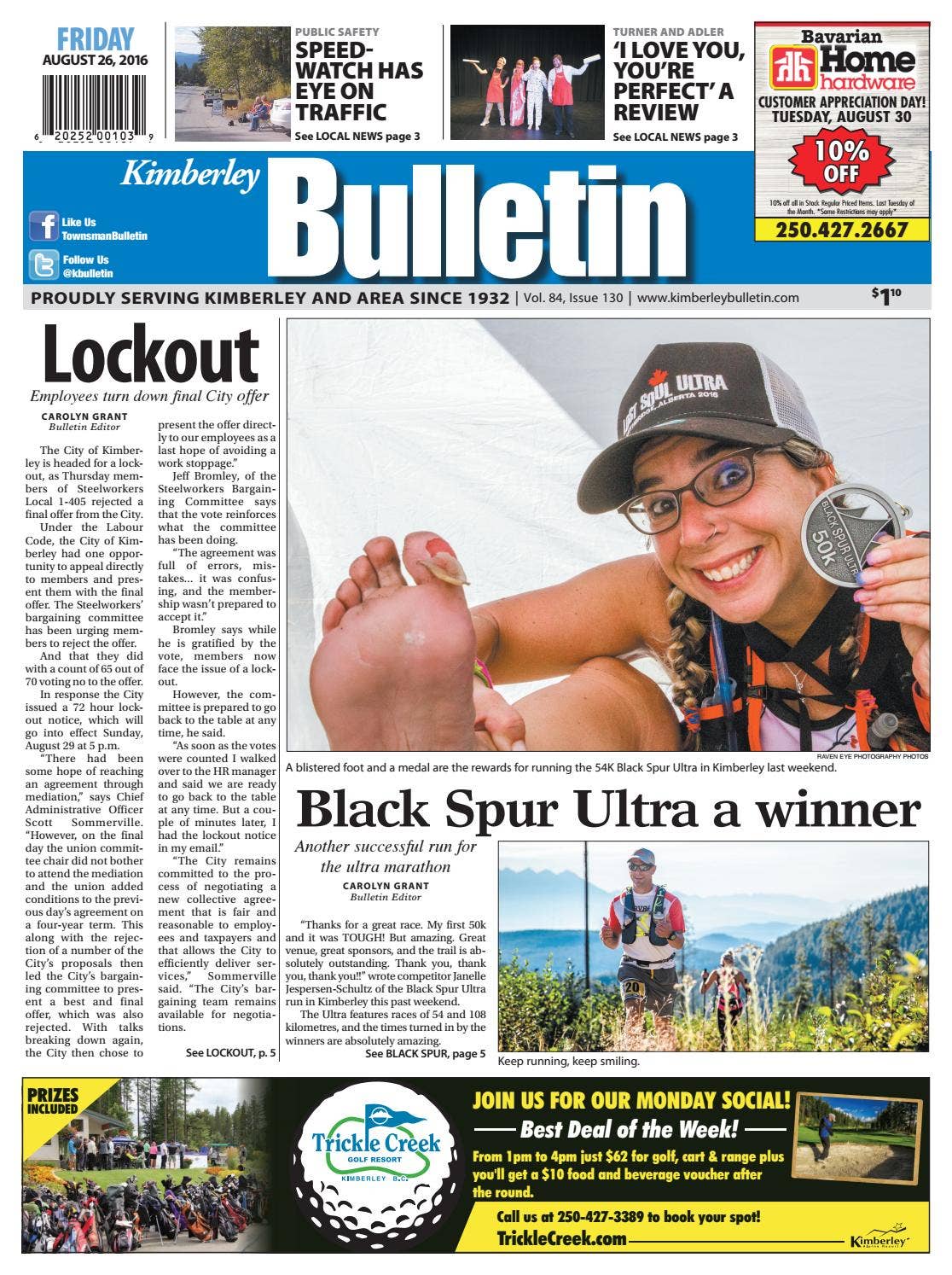 Kimberley Daily Bulletin, August 26, 2016 by Black Press Media Group ...