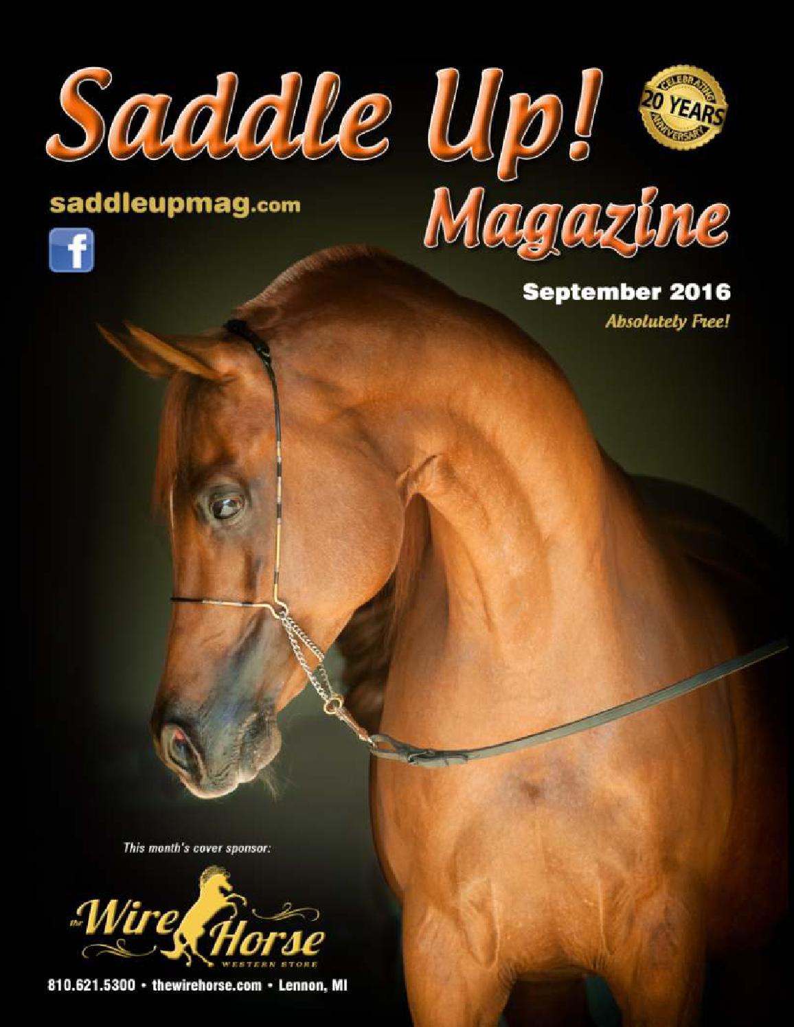 September 2016 Saddle Up! Magazine by Saddle Up! Magazine - Issuu