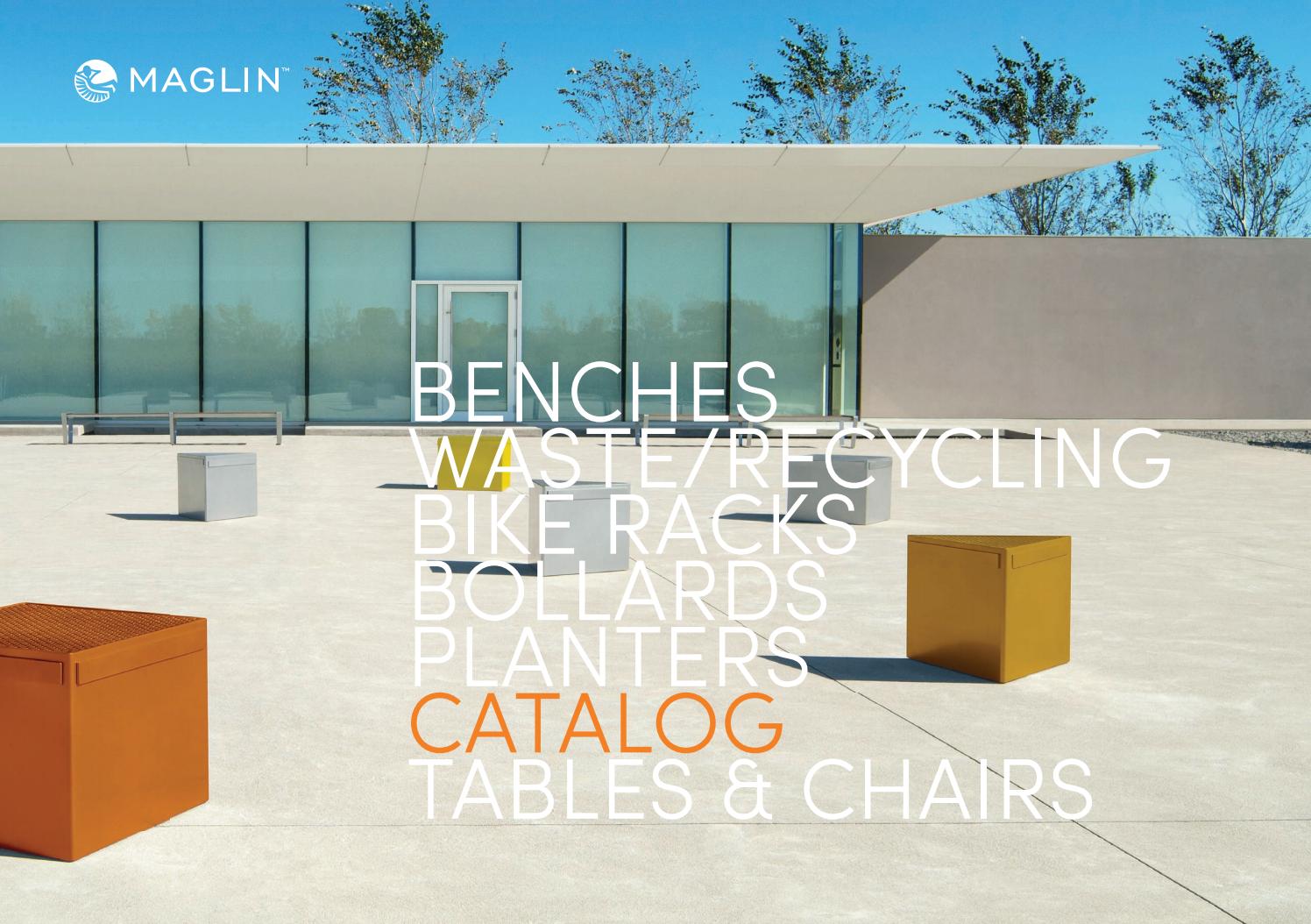 Maglin Corporate Brochure by Maglin Site Furniture - Issuu