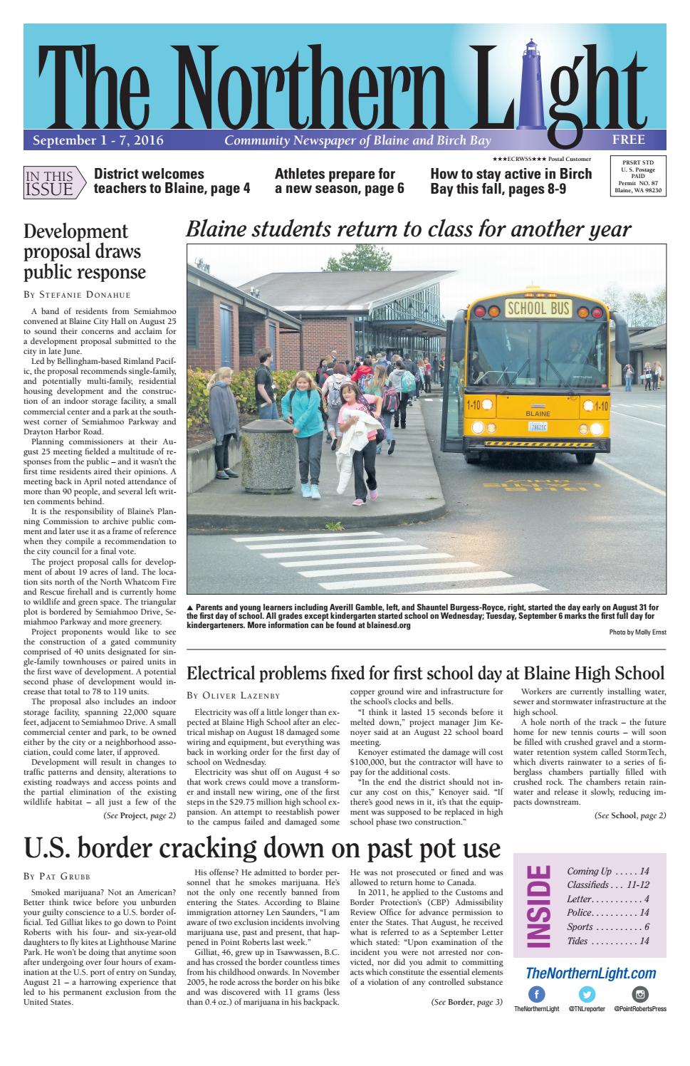 The Northern Light Newspaper_September 1-7 by Point Roberts Press - Issuu