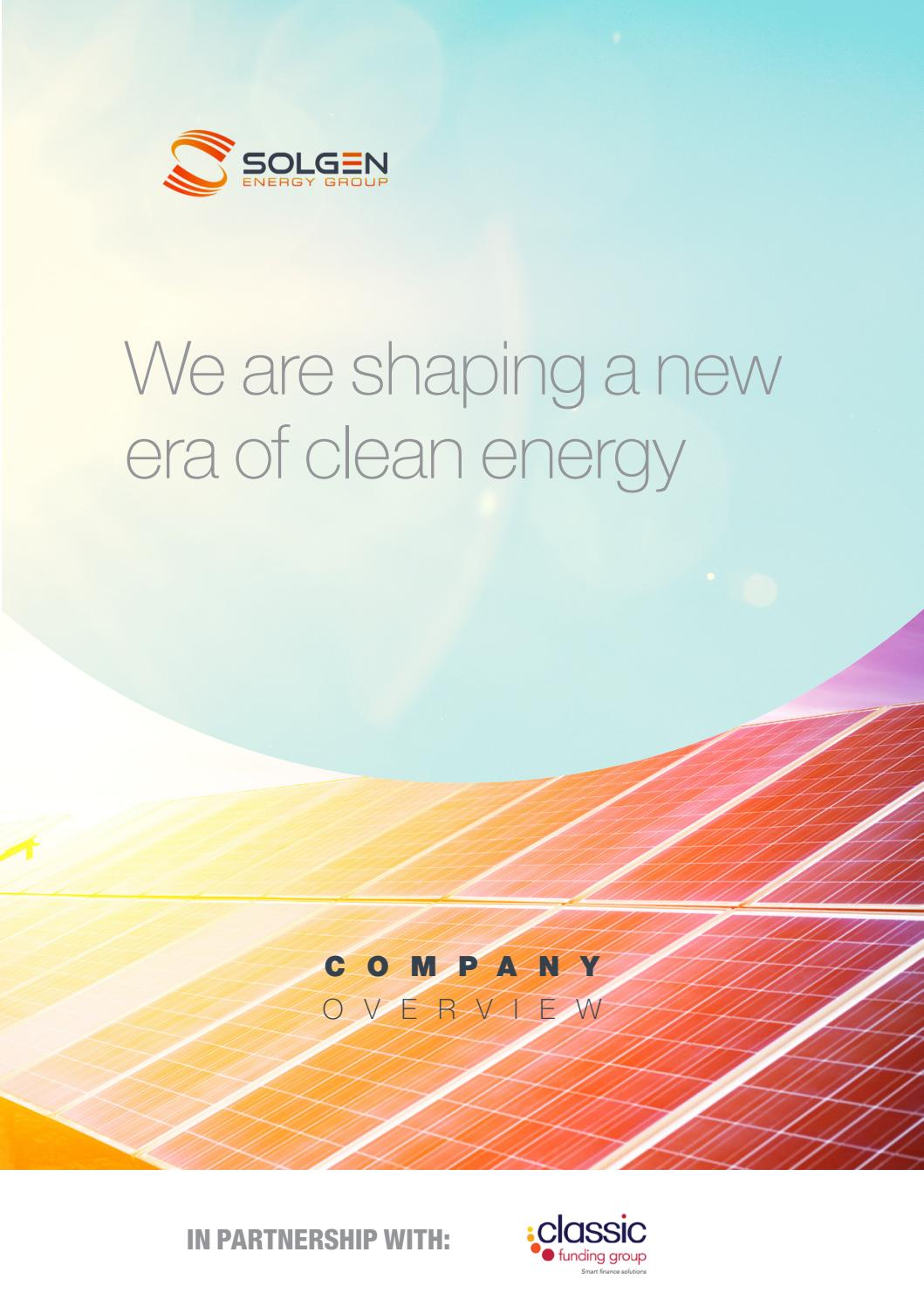 Brochure - Solgen Energy Group by Business Chief ANZ - Issuu