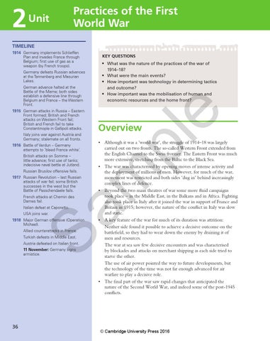 Preview History for the IB Diploma Paper 2: Causes and Effects of War ...
