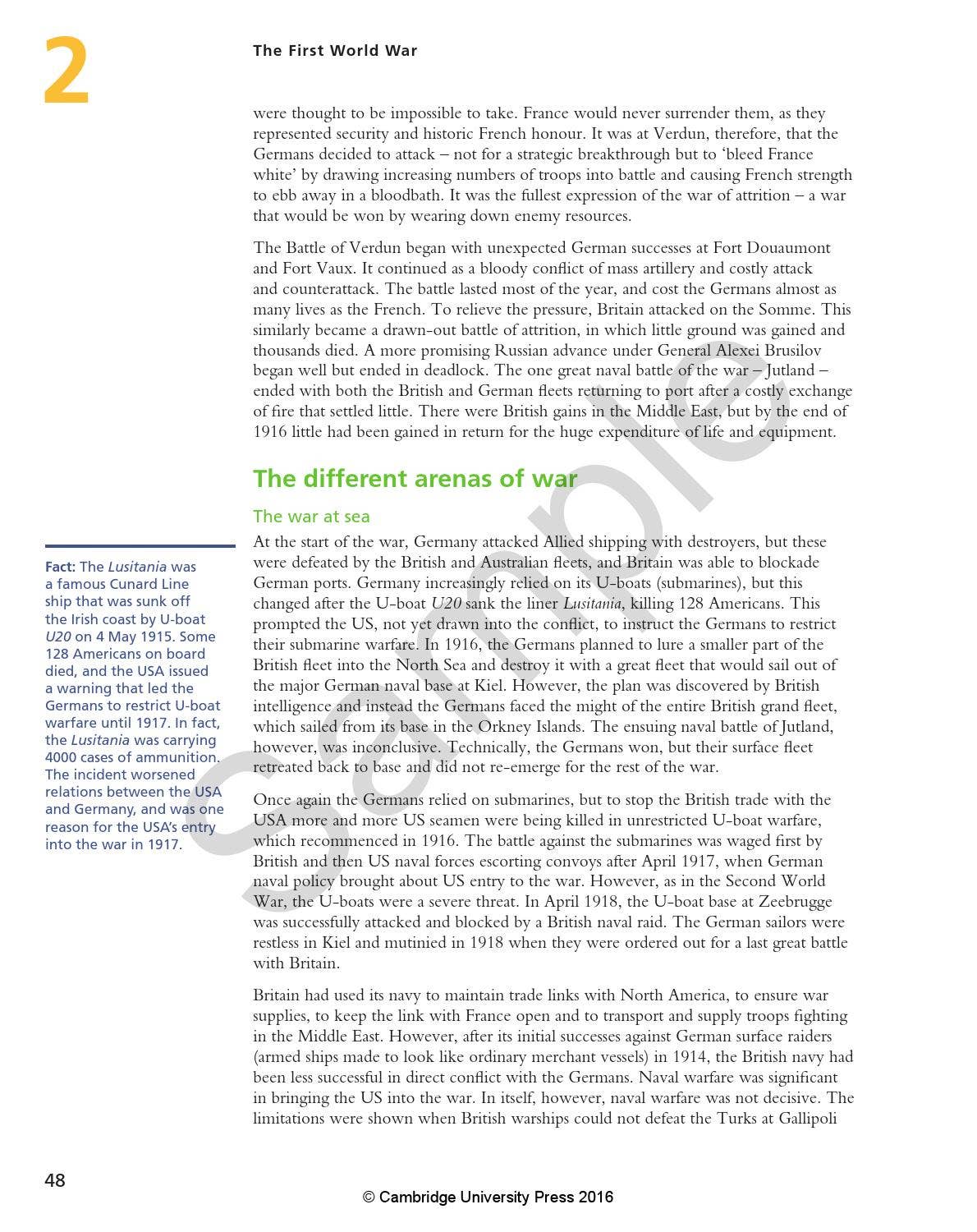 Preview History for the IB Diploma Paper 2: Causes and Effects of War ...