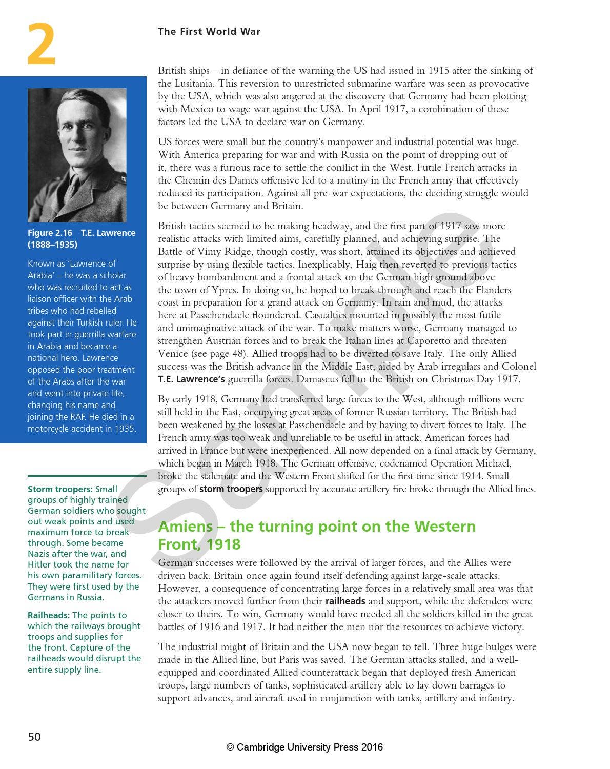 Preview History for the IB Diploma Paper 2: Causes and Effects of War ...