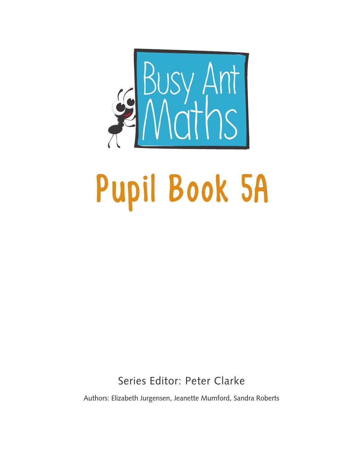 Busy Ant Maths Pupil Book 5A by Collins - Issuu